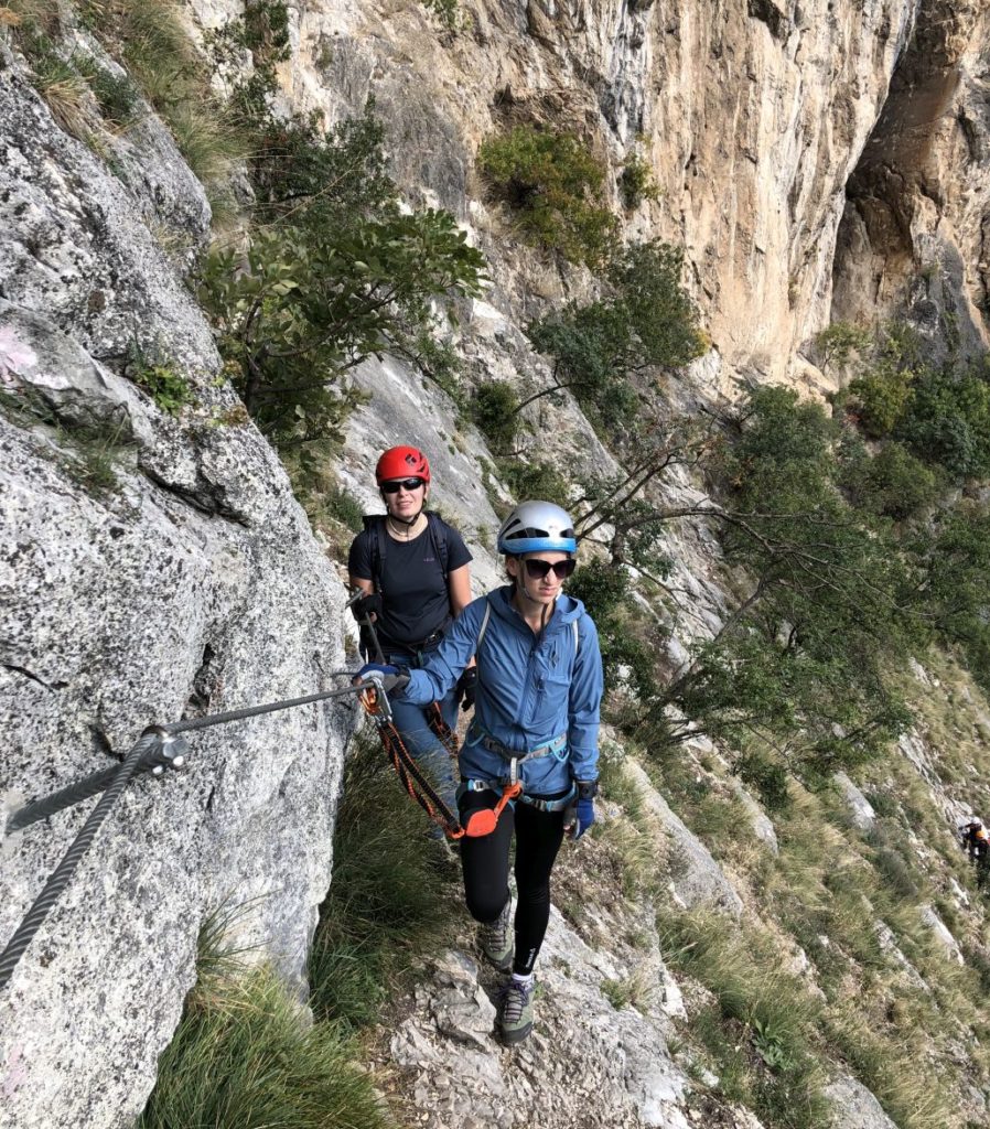Via ferrata Sentiero del Colordi – łatwa ferrata w Arco | Więcej Ruchu